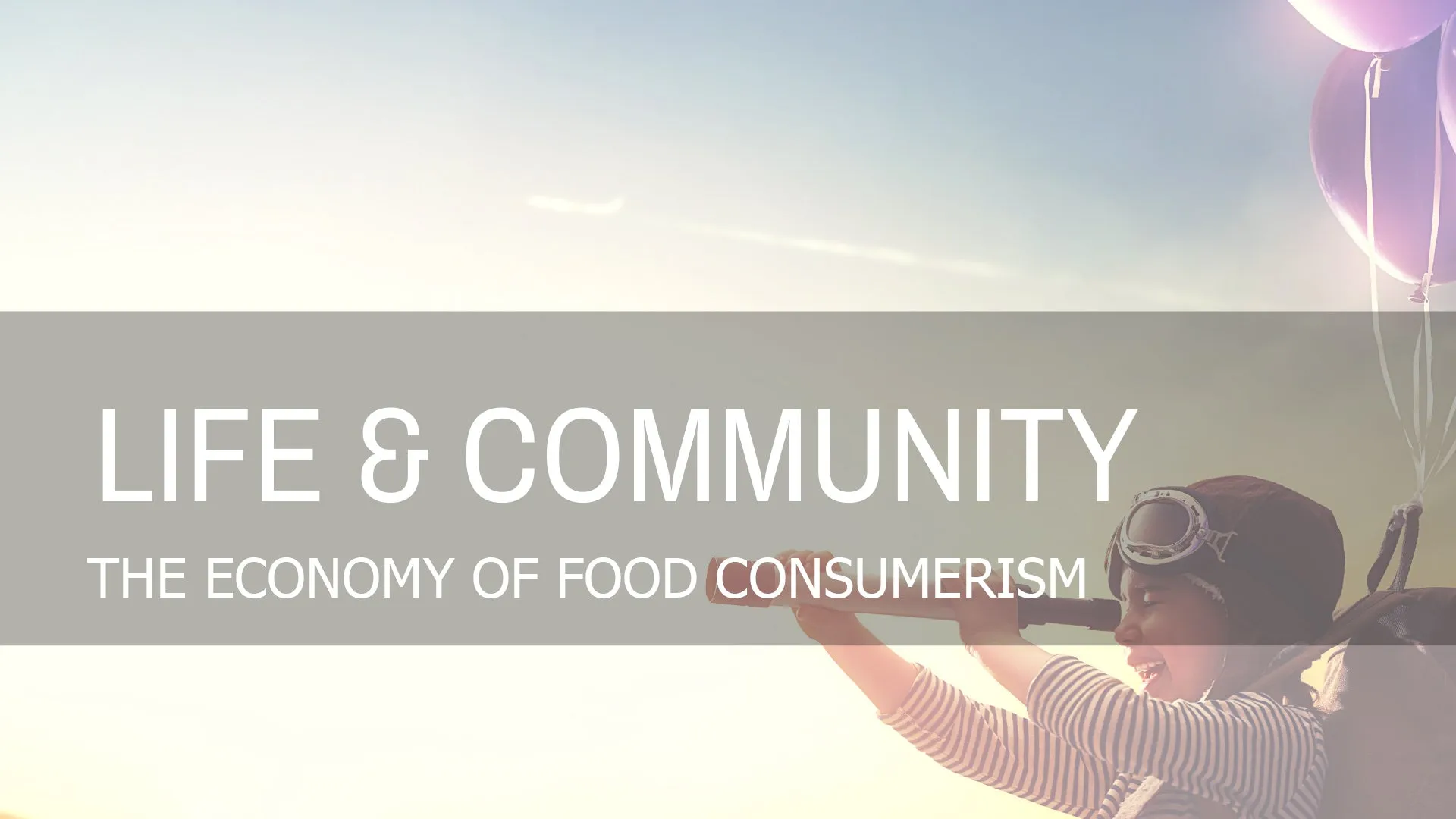 The Economy of Food Consumerism – Fluid Health and Fitness